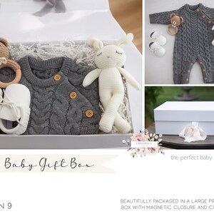Baby Gift, Baby Gift Box, Baby Shower Gift Box, Baby Gift Box Set, Baby ...