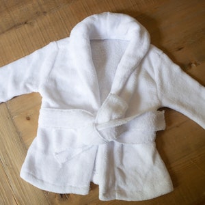 Newborn Photo Prop Robe and Towel Set White or Pink, Newborn ...