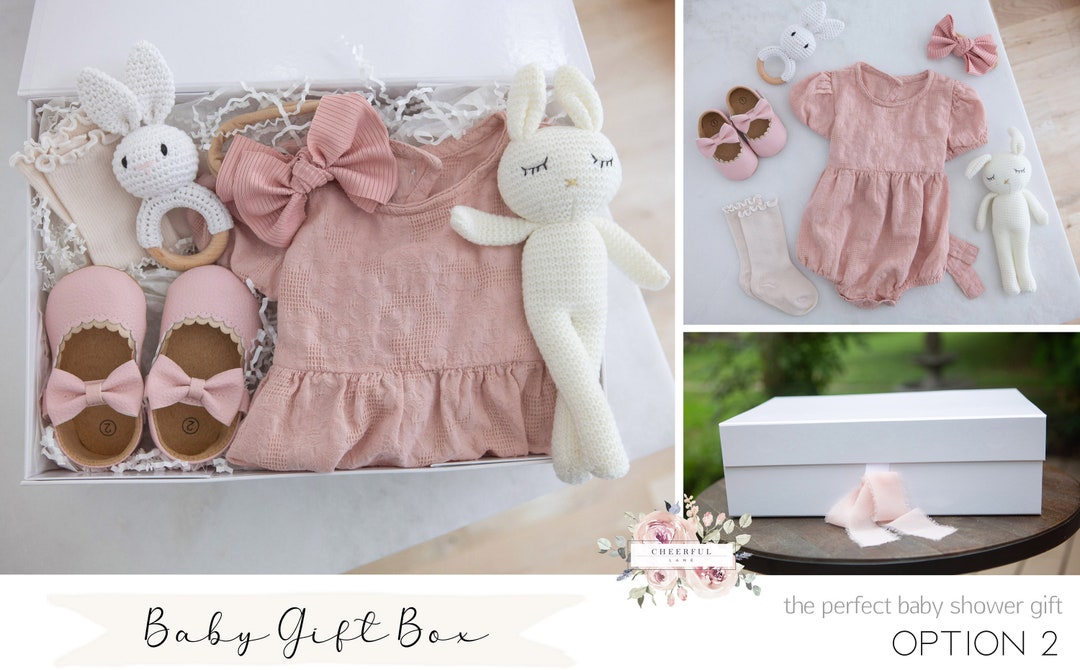 Baby Girl Gift Box, Unique Baby Gift, Baby Shower Gift Girl, Baby Girl ...