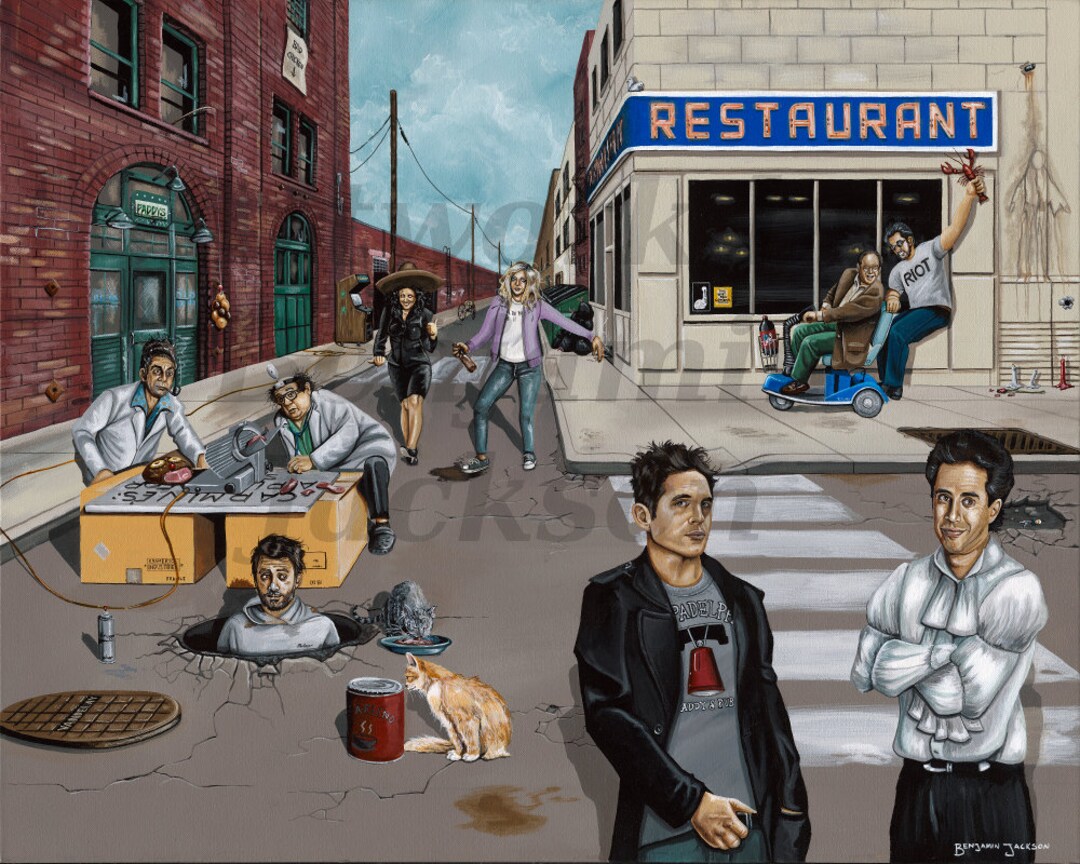 Seinfeld Street Set