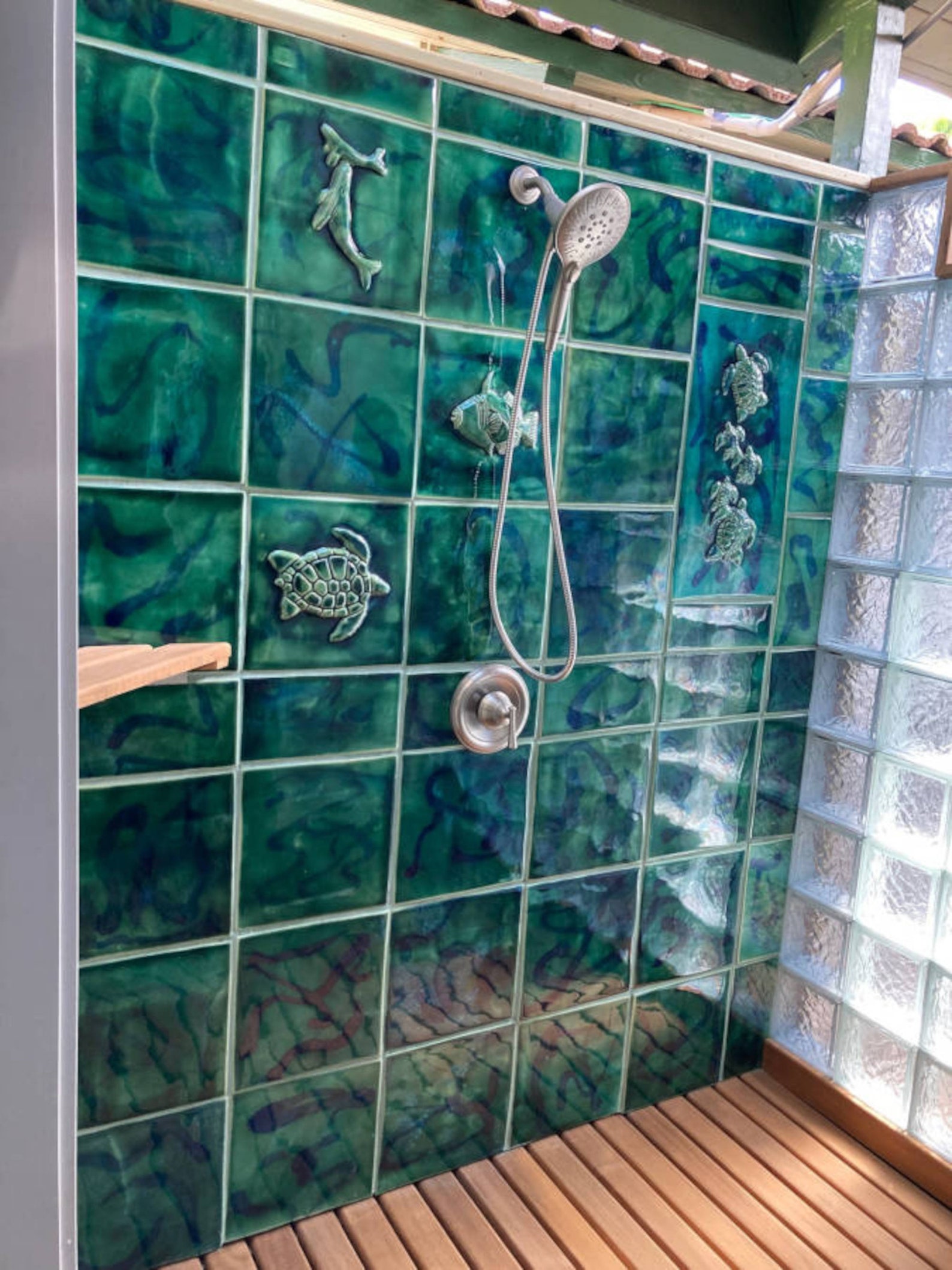 Kitchen Backsplash Tile Fish Design Bathroom Shower Tile Fish - Etsy
