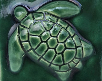 Pool Turtle Tiles - Etsy