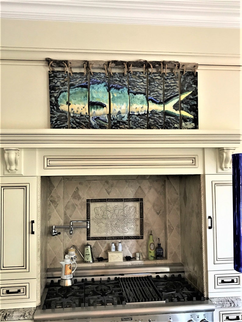 Kitchen Backsplash Tile Fish Design Bathroom Shower Tile Fish - Etsy