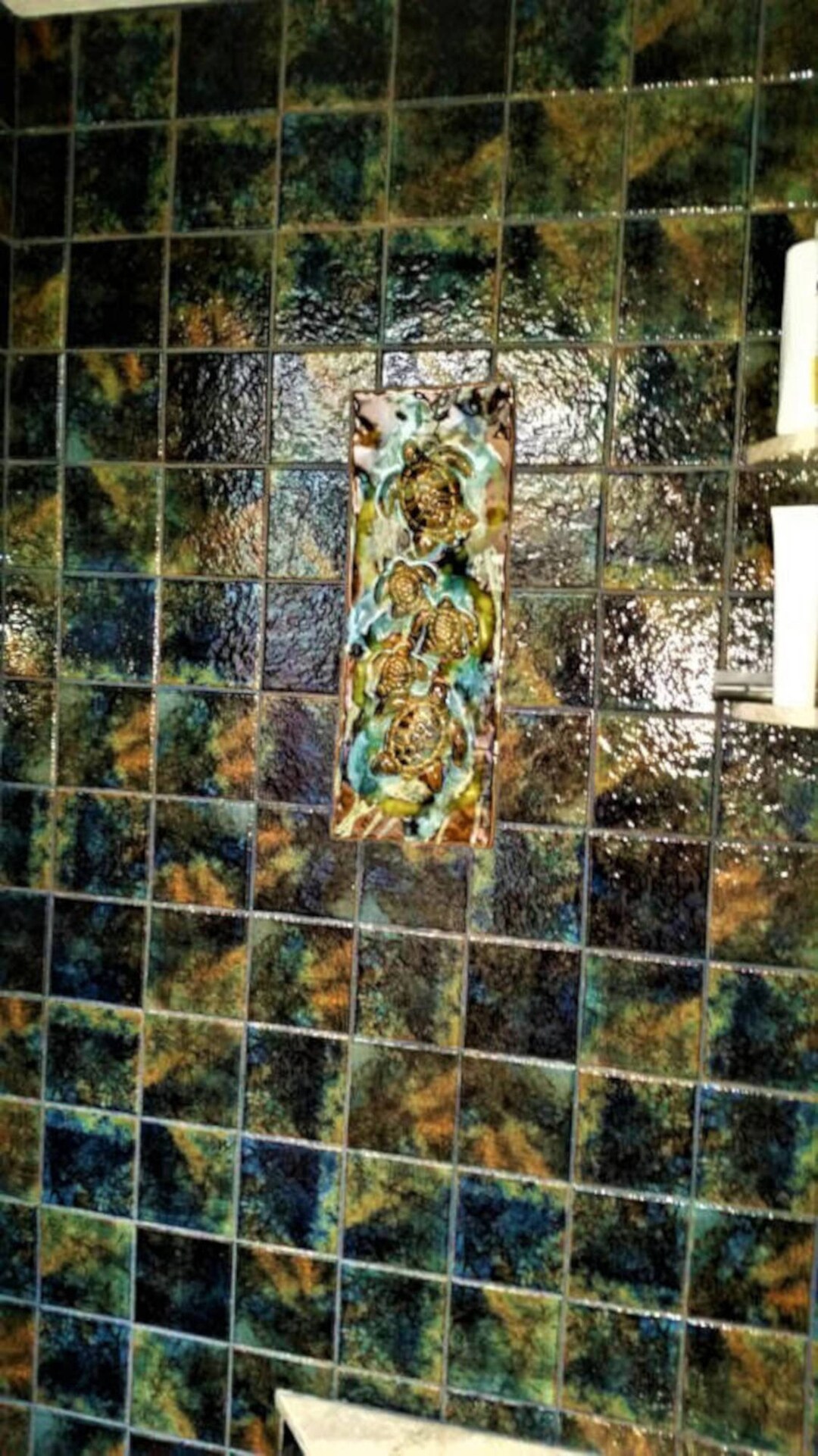 Bathroom Shower Tiles, Sea Life Art, Turtle Bathroom Tiles, Ceramic Sea ...