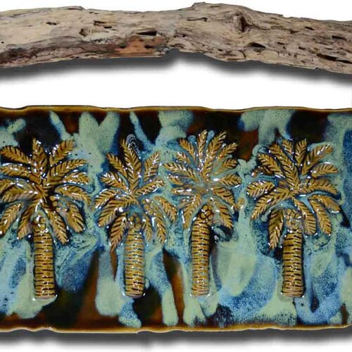 Palm Tree Wall Art Kitchen Backsplash Tile Bathroom Shower - Etsy