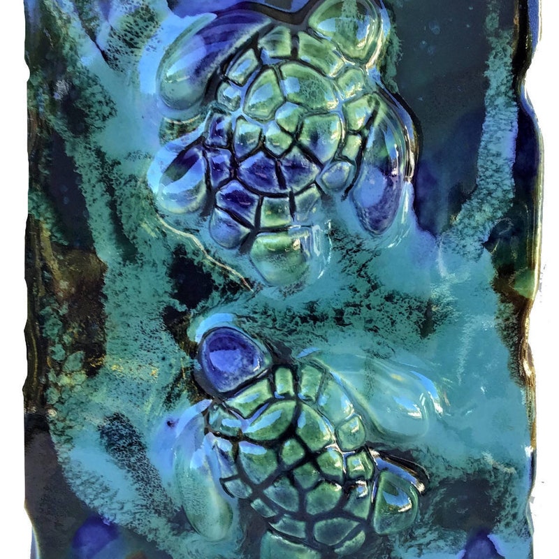 Turtle Shower Tile - Etsy