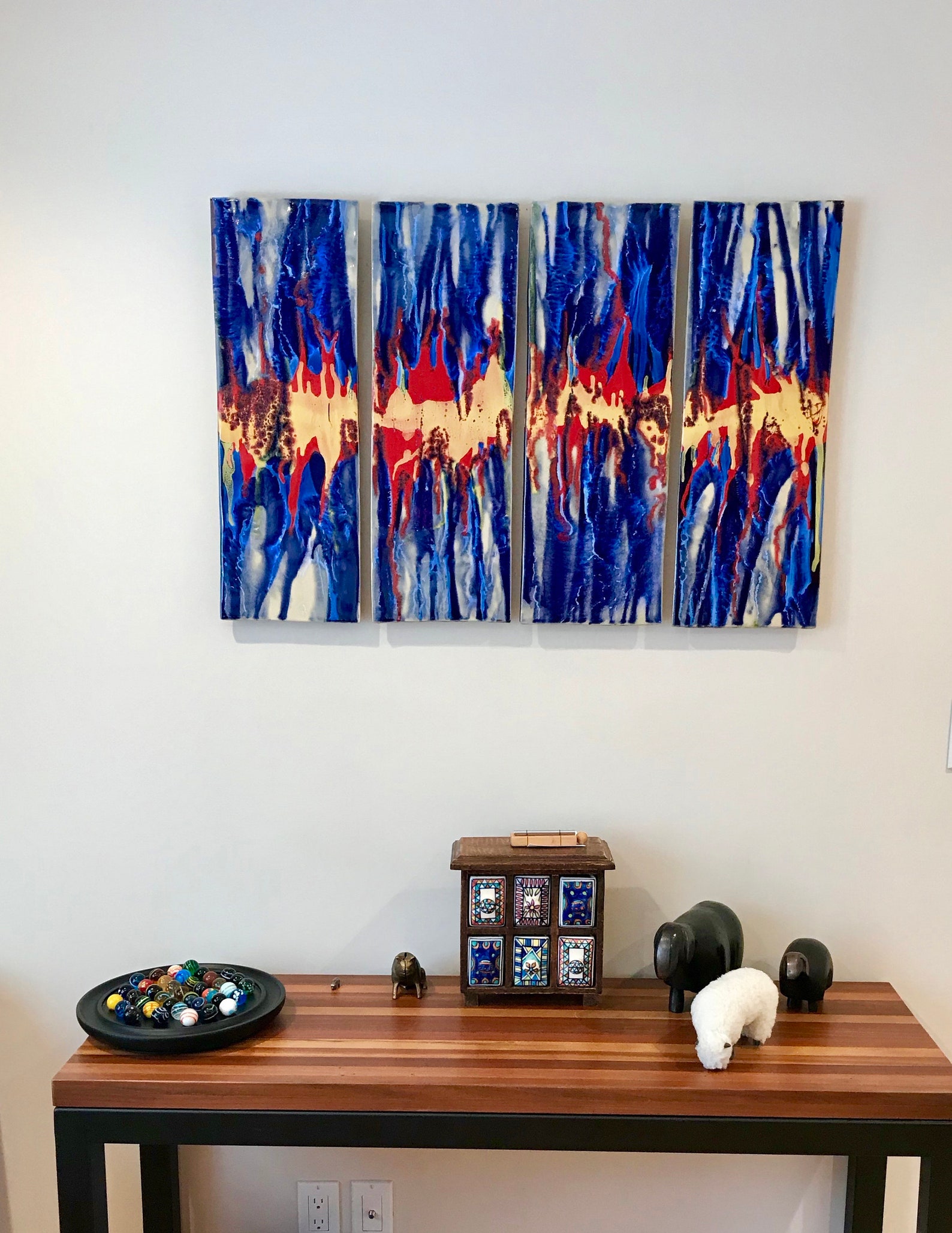 Palm Tree Wall Art Kitchen Backsplash Tile Bathroom Shower - Etsy