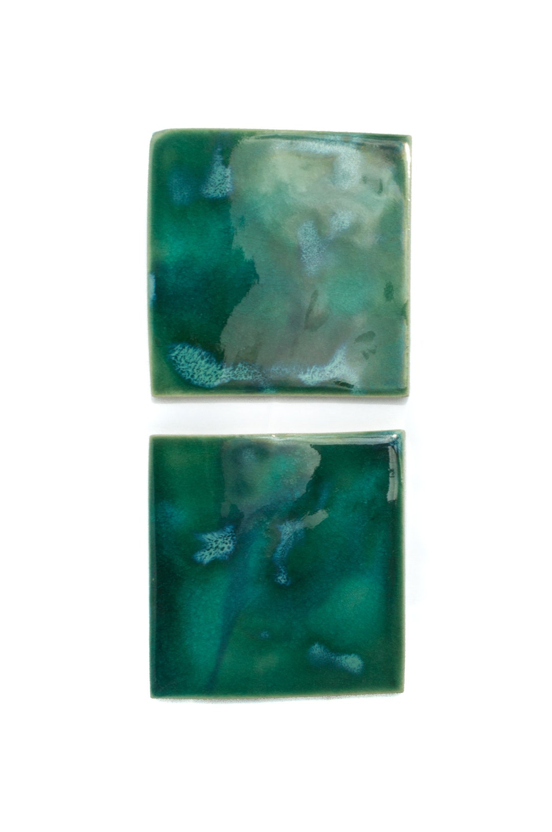 Handmade Green Tile Ceramic 6x6 Wall Tile Bathroom Shower - Etsy