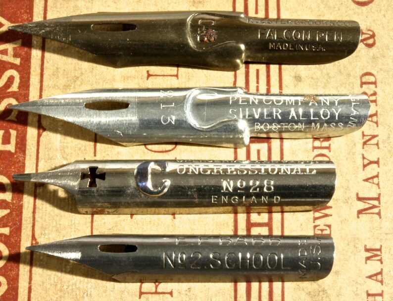 Plastic Nib Container Full Assortment of Vintage Dipping | Etsy