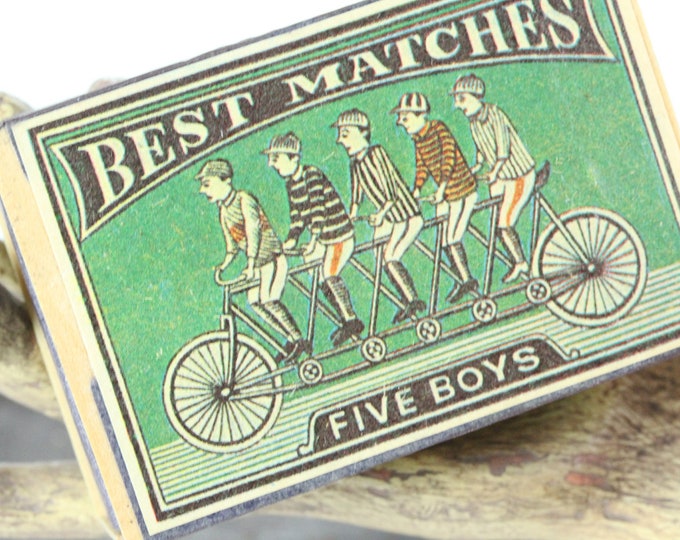 Best Matches Five Boys - Vintage Box of Matches - Etsy