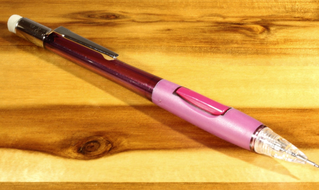 Pink Purple Vintage Pentel Mechanical Drafting Pencil - Pentel PD349 ...