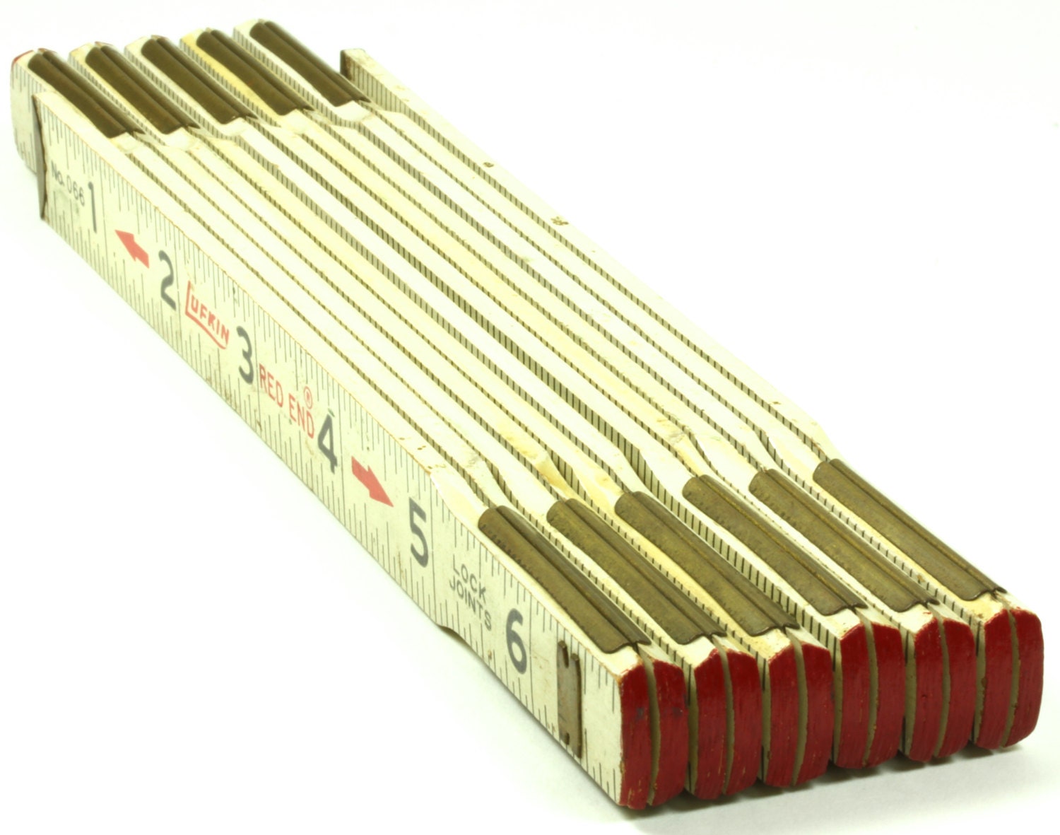 Lufkin Zig Zag Red End Vintage Folding Carpenter's Ruler - Etsy