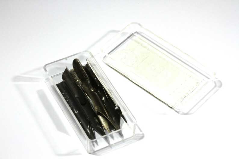 Plastic Nib Container Full Assortment Of Vintage Dipping | Etsy