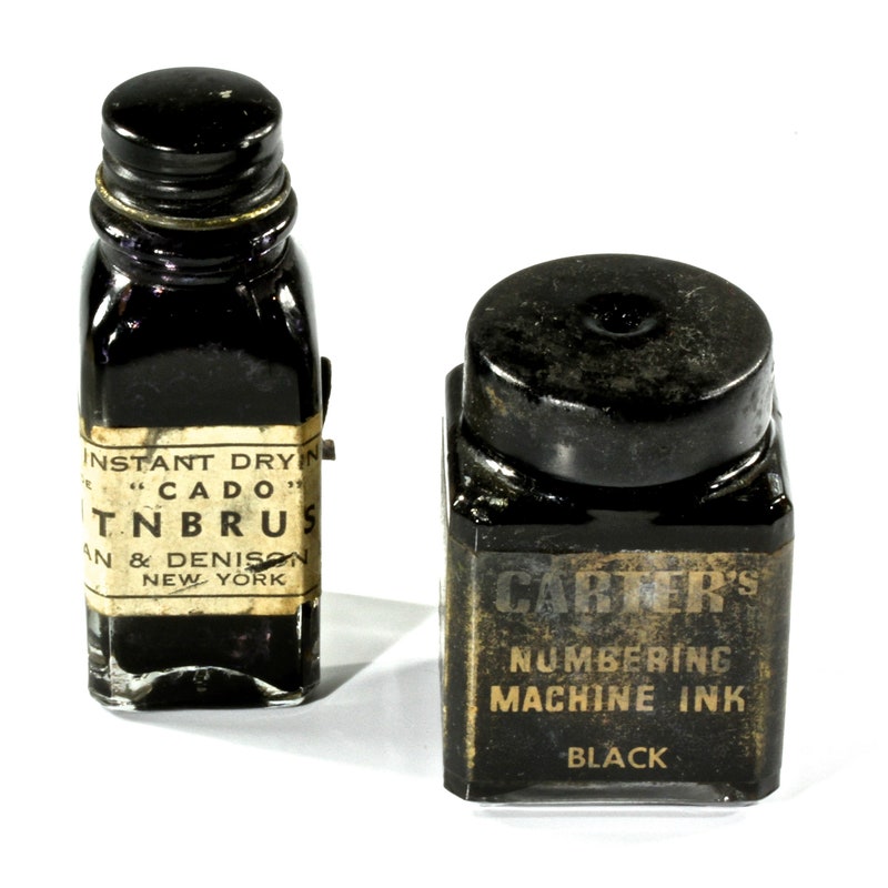 Antique Ink Bottle - Etsy