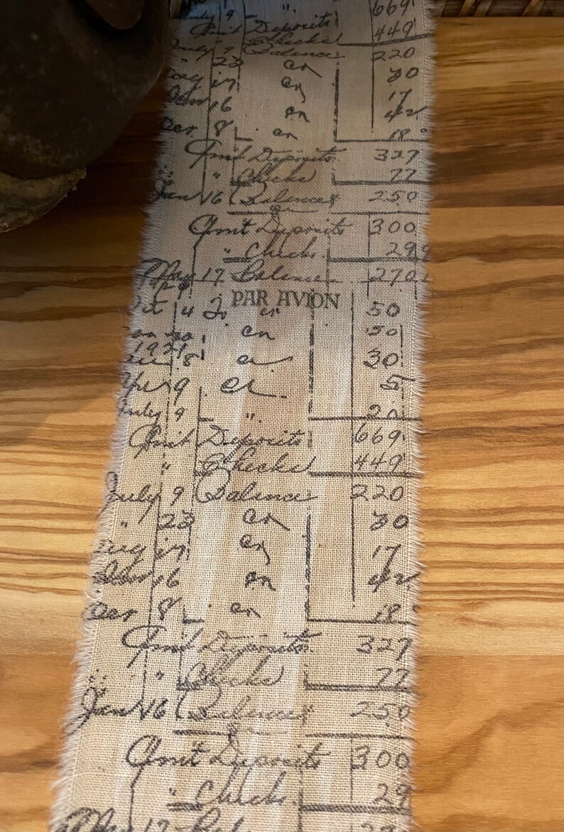 1920 A Bookies Ledger Vintage Inspired Hand-stamped Tea Dyed - Etsy