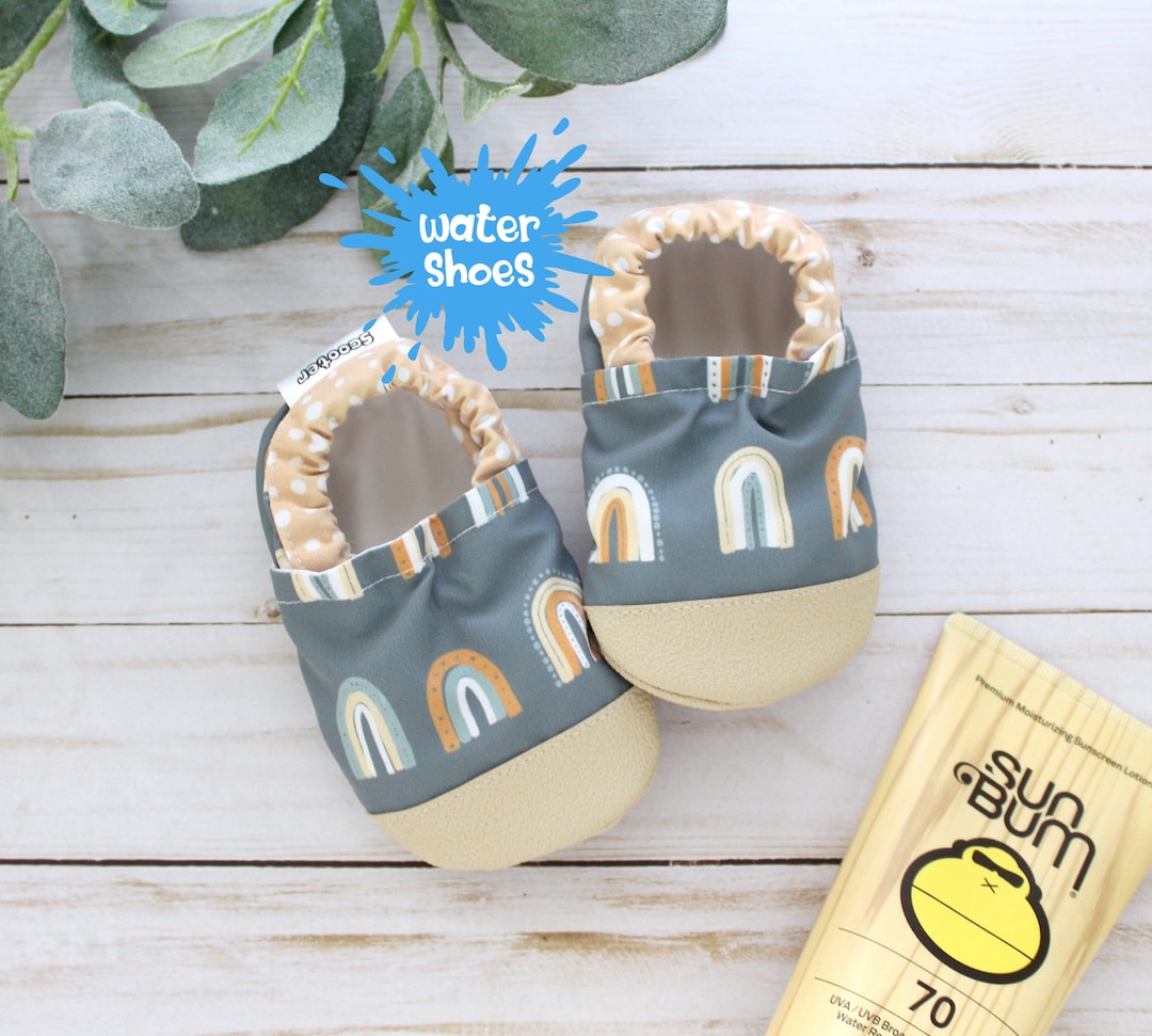 Rainbow Baby Water Shoes Kids Water Shoes Baby Swim Shoes Toddler Pool ...