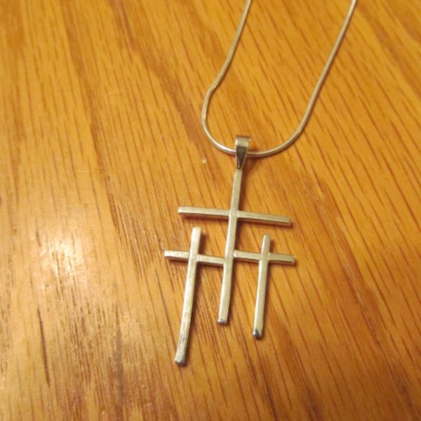 Triple Cross - Etsy