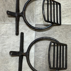 Antique Forged Iron Carriage Steps - Etsy