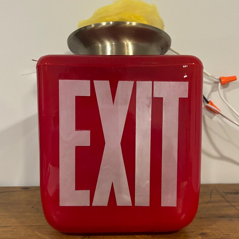 Exit Sign - Etsy UK