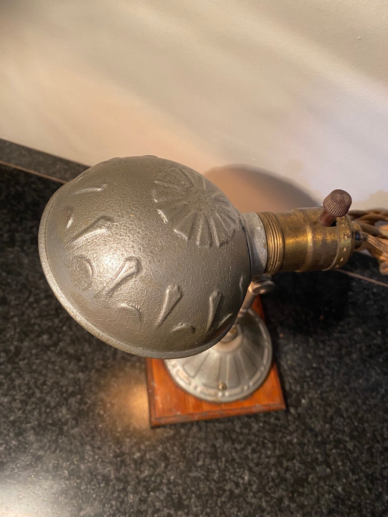 Antique Very Old Tiny Desk Lamp - Etsy