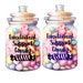 Custom Candy Jar Vinyl Decal: Personalized Treat Jar Sticker - Etsy