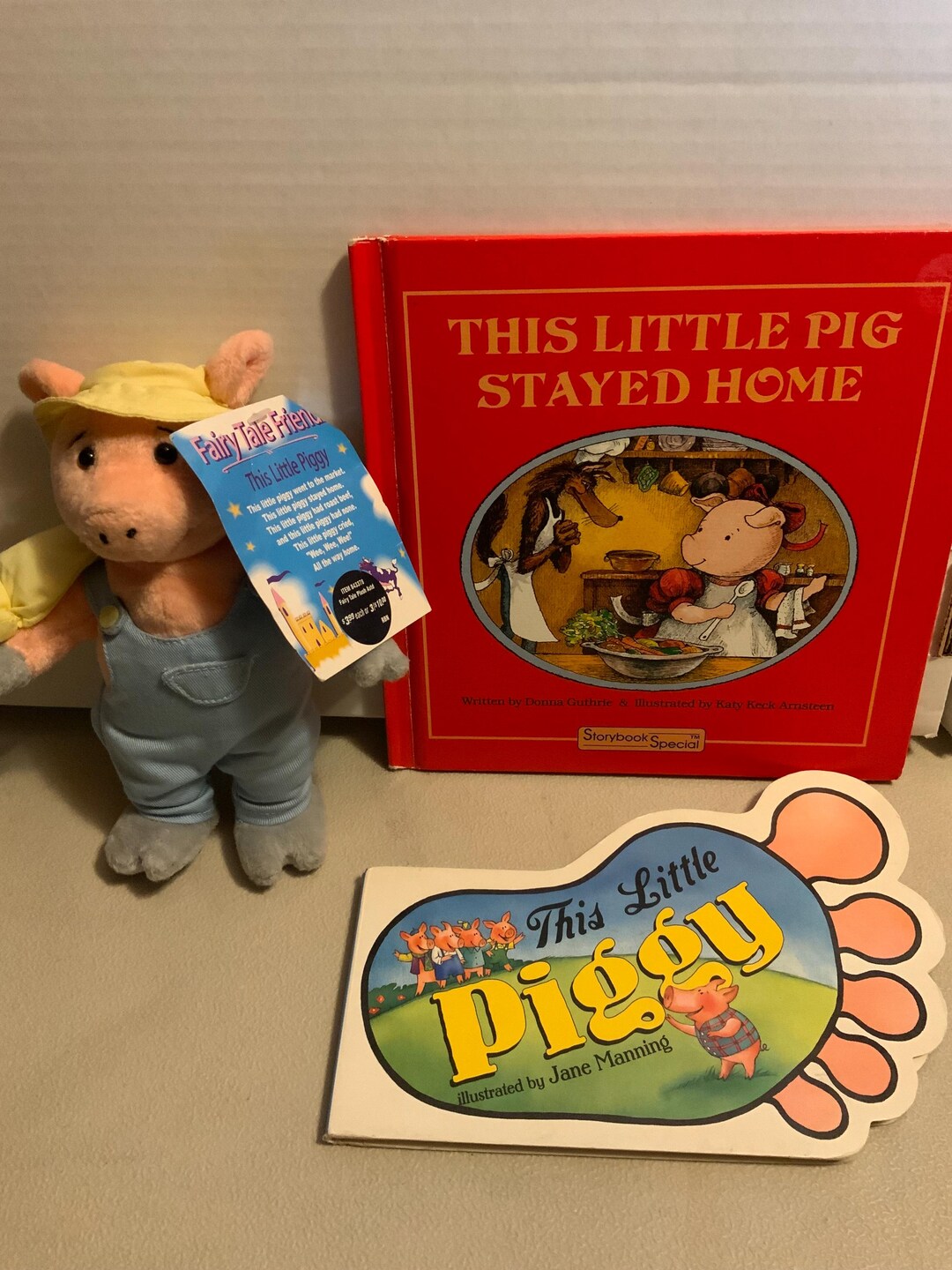 This Little Piggy Nursery Rhyme LOT: Books / Plush - Etsy