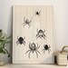 Vintage Spider Wall Art Printable Poster, Spider Halloween Decor ...