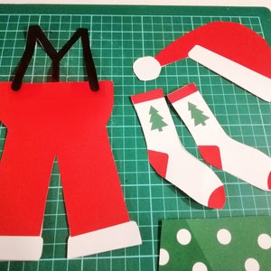 Santa's Clothesline SVG Banner, Mr & Mrs Claus Clothes Printable ...