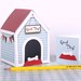 Puppy Party Favor Printable Gift Box Template, Dog House Gift Box, Dog ...