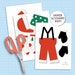 Santa's Clothesline SVG Banner, Mr & Mrs Claus Clothes Printable ...