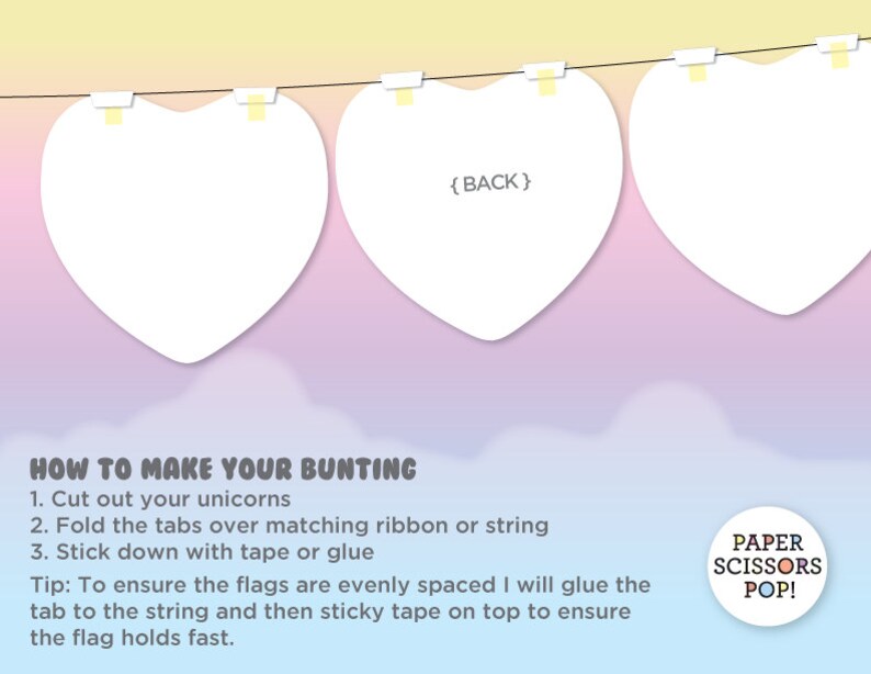 Heart Candy Printable Banner Pennant Valentines Gift, Pastel Wedding ...