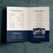 Funeral Program, Masculine Funeral Program, Personalized Memorial Order ...