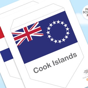 World Flags Classroom Decor, International Flags Banner, Printable ...