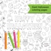 Giant Halloween Coloring Page, Instant Download Printable Halloween ...