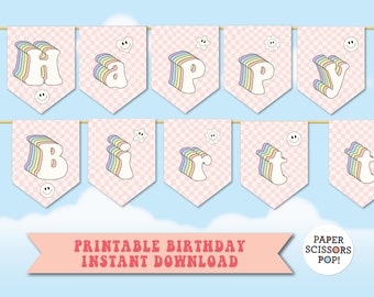 Groovy Birthday Classroom - Etsy