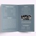 Masculine Funeral Program, Personalized Memorial Order of Service, Mens ...