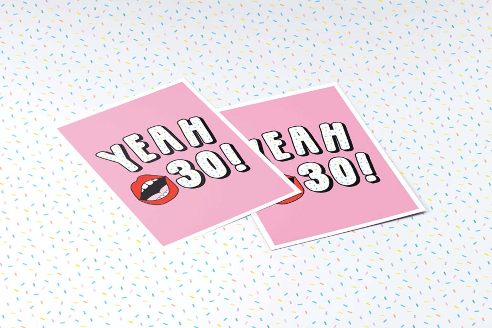 Yeah 30 Sassy Birthday Poster 30th Photo Prop Printable - Etsy