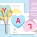 Happy Valentine's Day Banner, Pastel Conversation Hearts Decoration ...