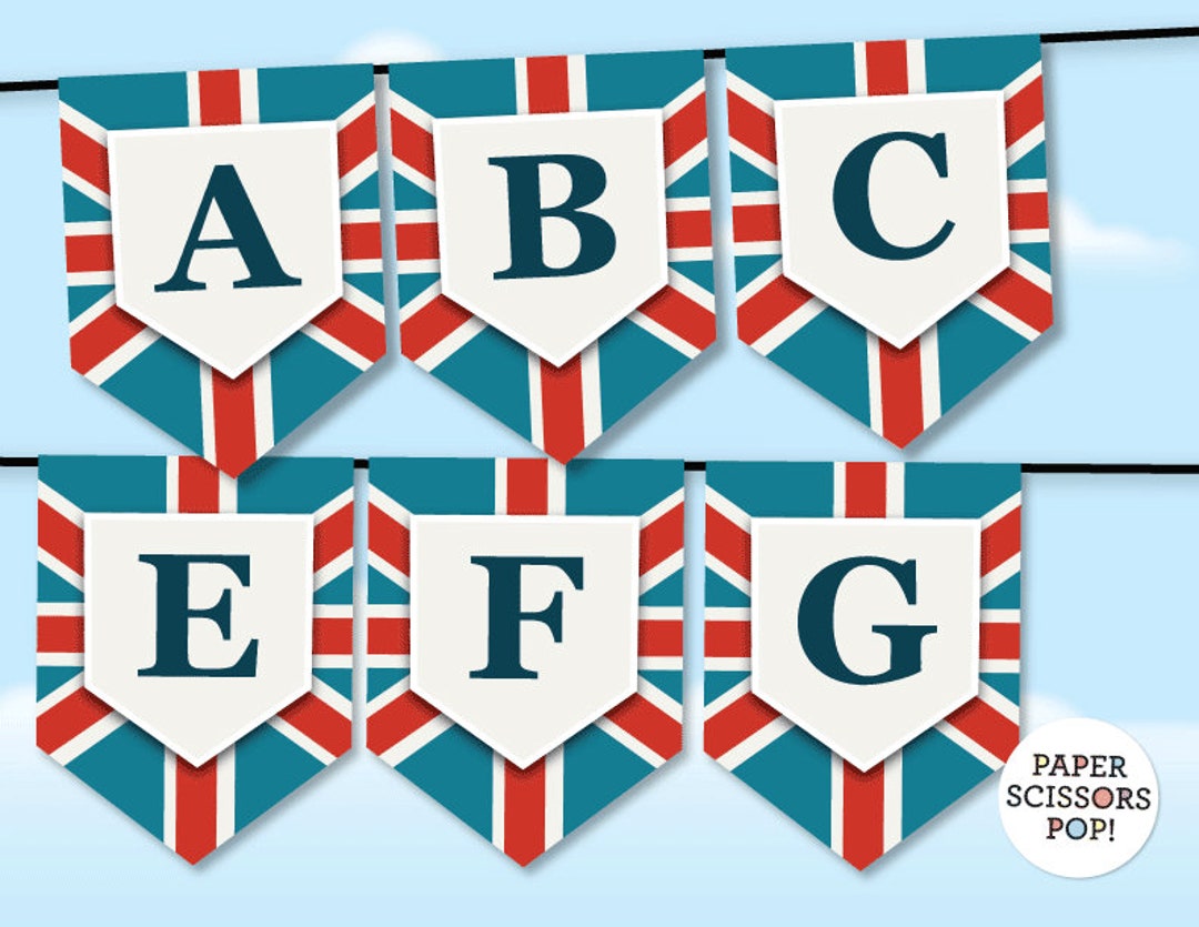 King Charles Coronation Celebration Banner, Queen Elizabeth Union Jack ...