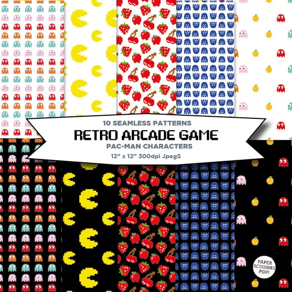 Pac Man Wallpaper Wrap