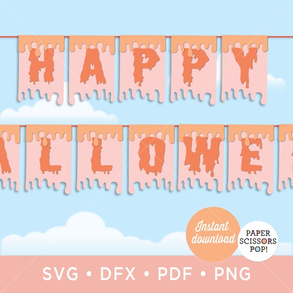 Halloween banner svg, printable Halloween bunting, Halloween activity ...