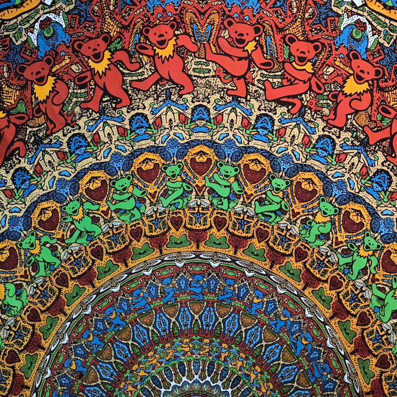 Mandala Tapestry Tie Dye - Etsy