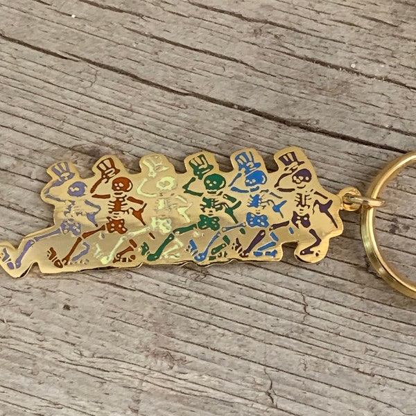 Grateful Dead Keychain - Etsy