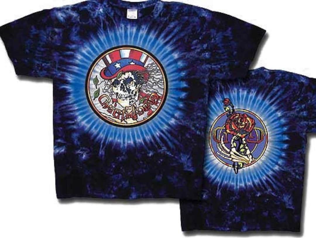 Grateful Dead Tie Dye Uncle Sam Shirt, Psycle Sam Shirt | US Blues ...