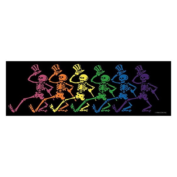 Grateful Dead Skeleton Stickers - Etsy