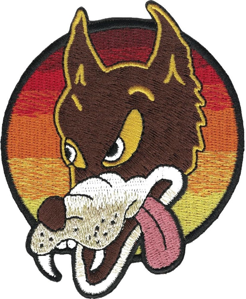 Jerry Garcia Wolf Patch, Wolf Guitar Emblem Patch | Grateful Dead Patch ...
