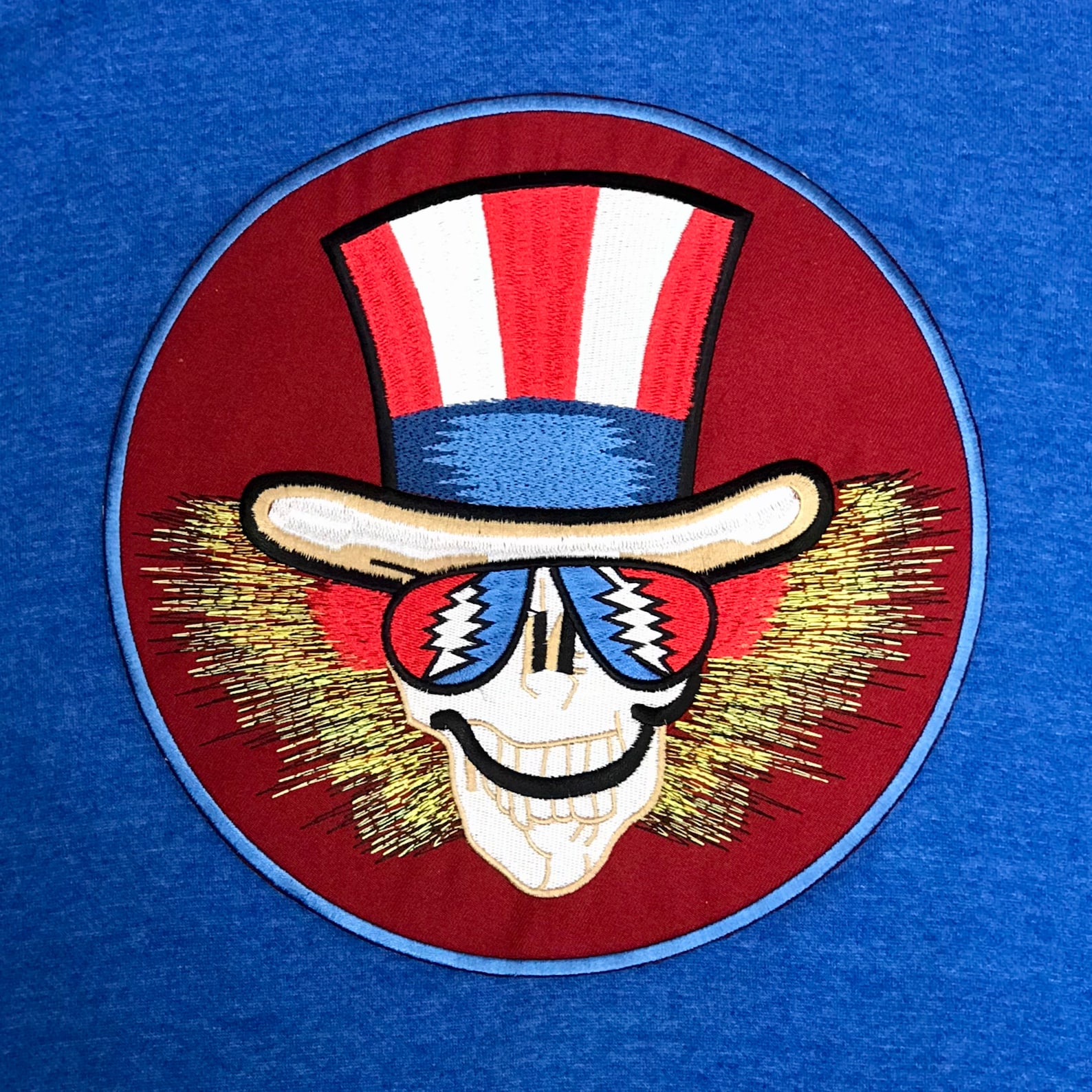 Grateful Dead Extra Large Patch Uncle Sam Back Patch | Etsy