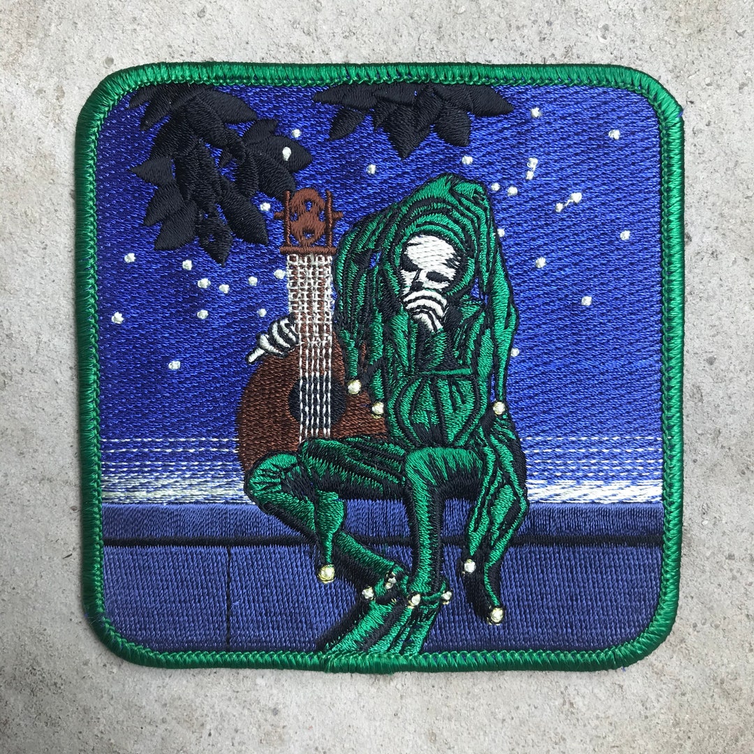 Grateful Dead Jester Lute Player Patch, Vintage Dead | Stanley Mouse ...
