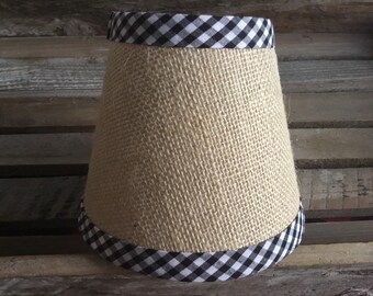 Burlap Lampshade - Etsy