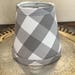 Grey and White Buffalo Check Gingham Chandelier Lampshade Large Gingham ...